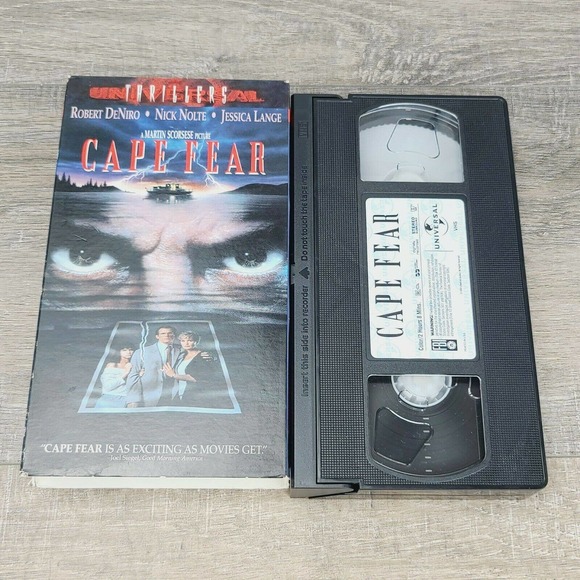 Unlisted | Media | Cape Fear Vhs 20 Thrillers Robert Deniro Nick Nolte ...